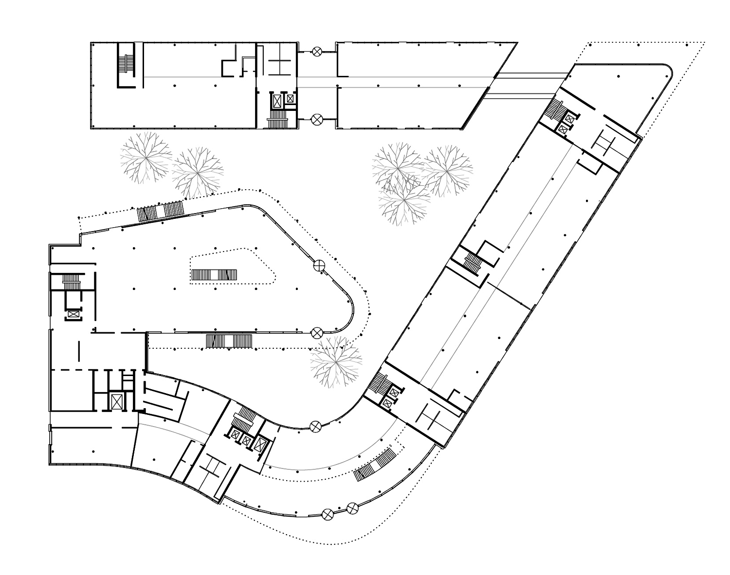 BOSCH Zentrum am Feuerbach Stuttgart Büro- und Verwaltungsneubau